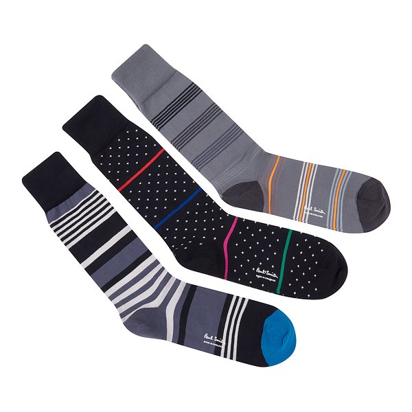 Paul Smith폴스미스 스트라이프 양말 3set Sivillage 에스아이빌리지