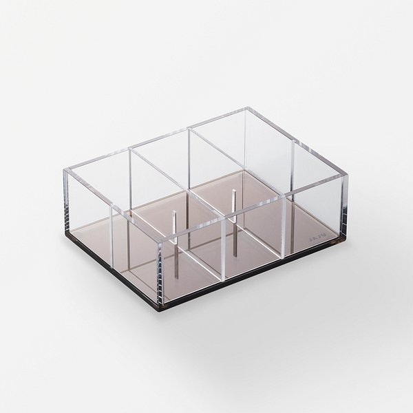 Jaju자주 노블 아크릴 6칸 꽂이13x18x6cm Sivillage 에스아이빌리지