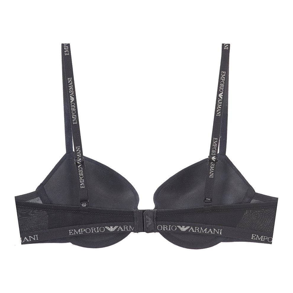 Emporio Armani Underwear엠포리오 아르마니 언더웨어 메탈릭 로고 브라 And 팬티 세트 Si