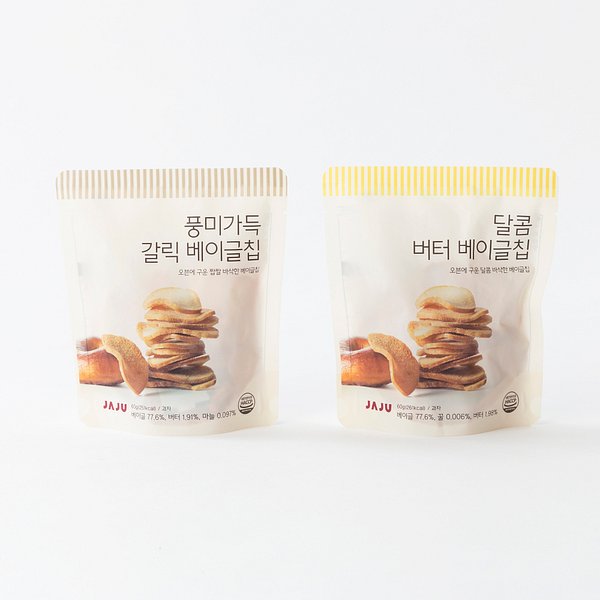 Jaju자주 달콤 버터 베이글칩 Sivillage 에스아이빌리지