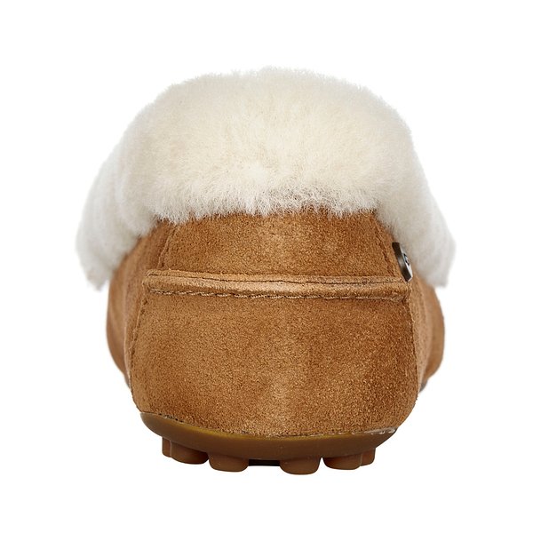 Ugg어그 For Women 양모 칼라 스웨이드 로퍼 솔라나 로퍼 Sivillage 에스아이빌리지