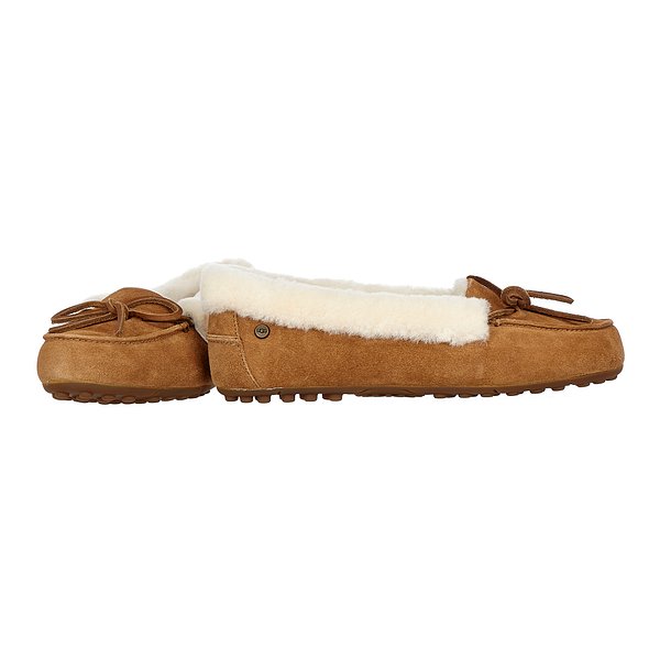 Ugg어그 For Women 양모 칼라 스웨이드 로퍼 솔라나 로퍼 Sivillage 에스아이빌리지