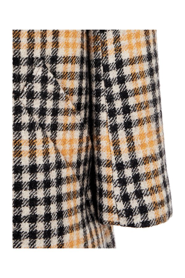 Paul Smith폴스미스 Ps Paul Smith 여성 빅 체크 패턴 더블 코트 Sivillage 에스아이빌리지