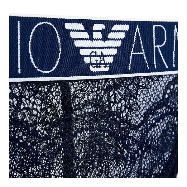 Emporio Armani Underwear엠포리오 아르마니 언더웨어 여성 자수 레이스 브라질리언 브리프 Si