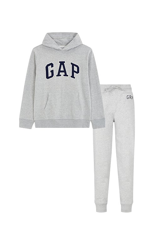 Gap Adults갭 남성 아치 로고 패치 후드 티셔츠 And 조거 팬츠 Sivillage 에스아이빌리지