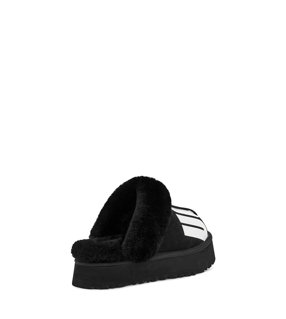 Ugg어그 For Women 퍼 카라 플랫폼 샌들 디스케트 Chopd Sivillage 에스아이빌리지