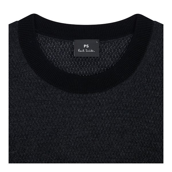 Paul Smith폴스미스 Ps Paul Smith 배색 슬리브 크루넥 니트 Sivillage 에스아이빌리지
