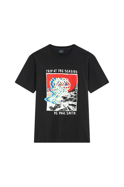 Paul Smith폴스미스 Ps Paul Smith 스퀘어 피쉬 그래픽 티셔츠 Sivillage 에스아이빌리지