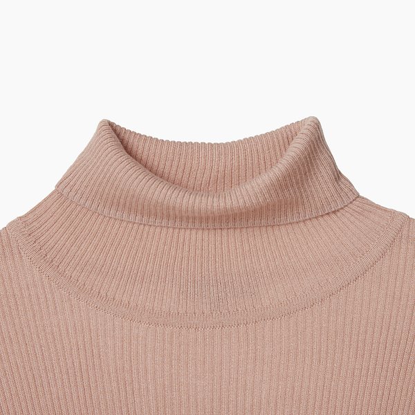Jaju자주 메리노울 블렌드 터틀넥 니트 Sivillage 에스아이빌리지