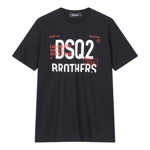 Dsquared2디스퀘어드2 브라더스 로고 그래픽 티셔츠 Sivillage 에스아이빌리지