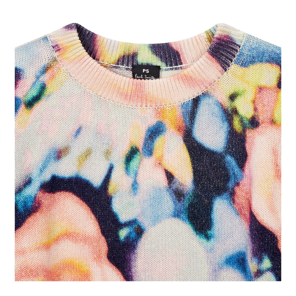 Paul Smith폴스미스 Ps Paul Smith 여성 플라워 그래픽 크루넥 니트 Sivillage 에스아이빌리지