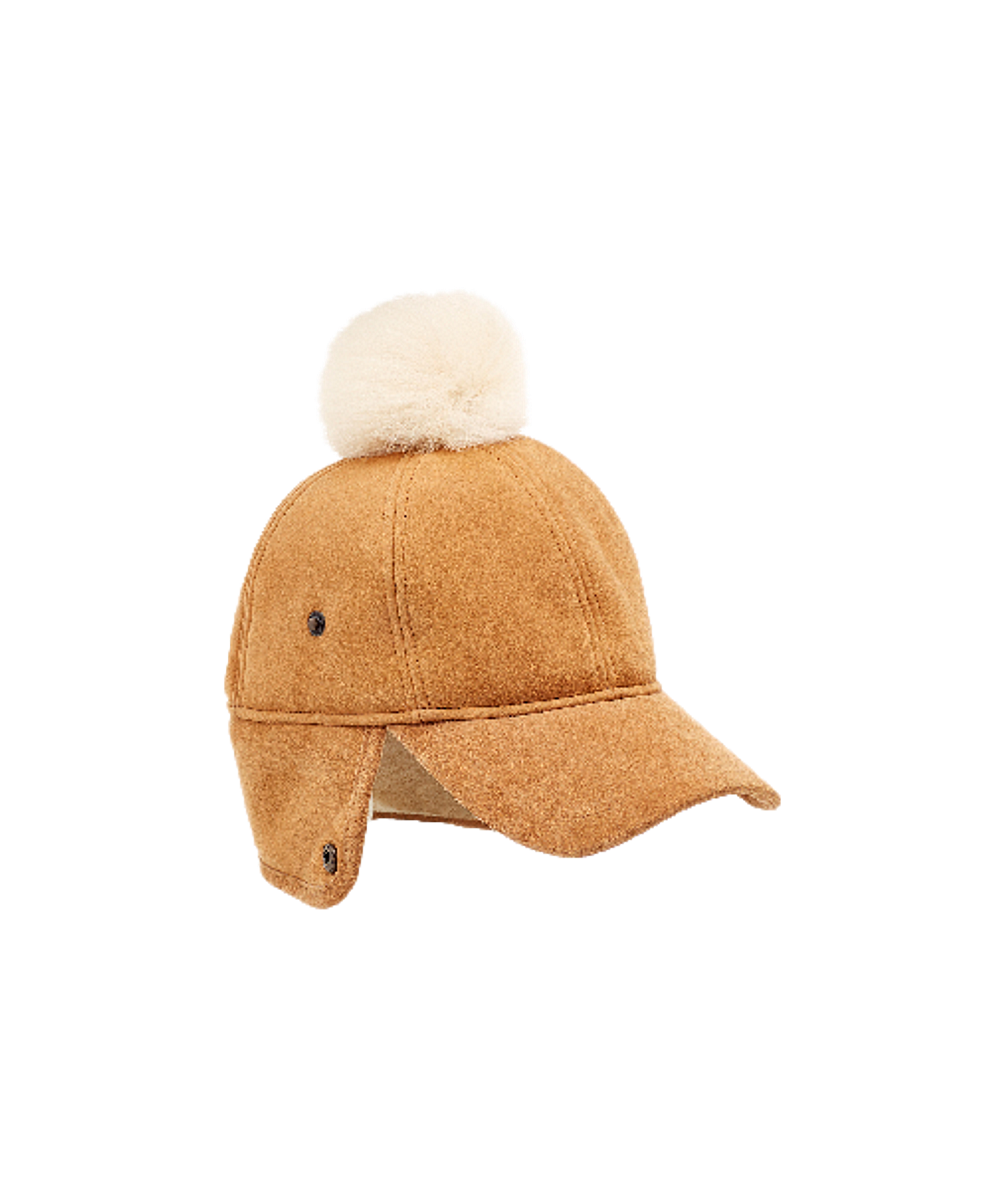 Ugg어그 For Women 캐주얼 버킷햇 쉽스킨 트래퍼 캡 Sivillage 에스아이빌리지