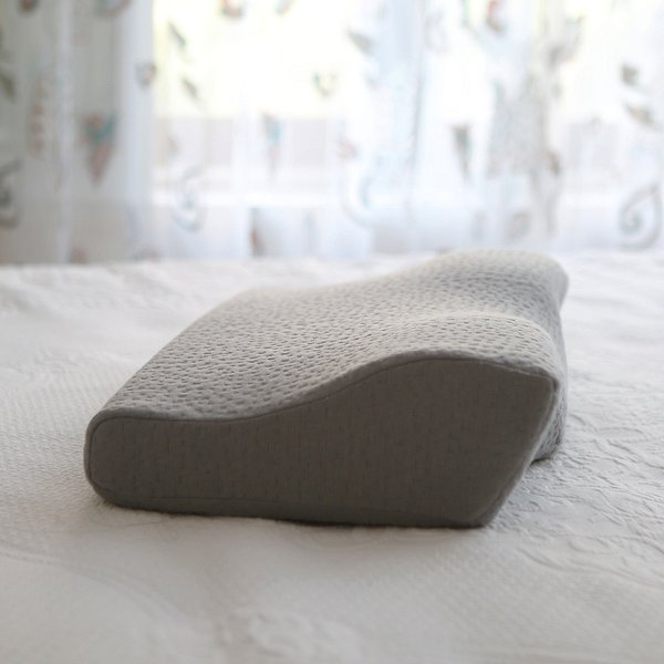 Jaju자주 길이가 충분한 소프트 메모리폼 경추 베개50x30cm Sivillage 에스아이빌리지