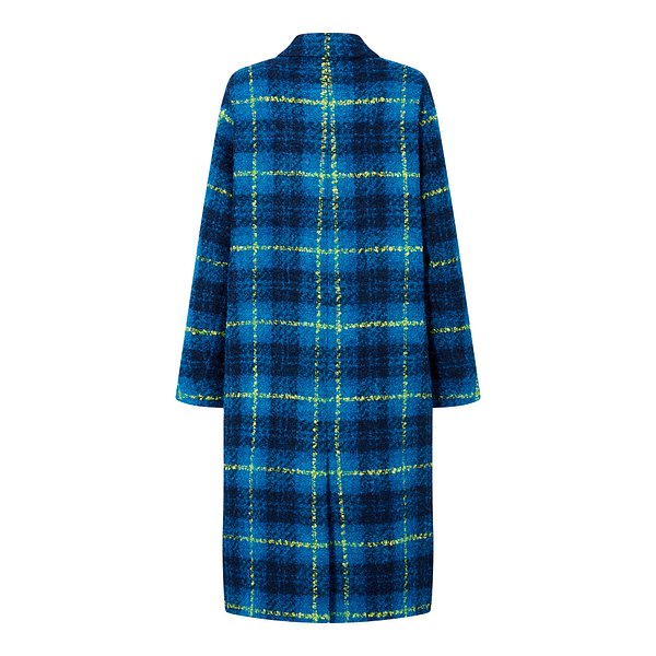Paul Smith폴스미스 Ps Paul Smith 여성 부클 체크 싱글 코트 Sivillage 에스아이빌리지