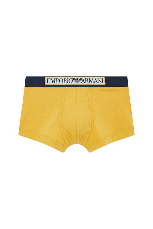 Emporio Armani Underwear엠포리오 아르마니 언더웨어 남성 프론트 로고 밴딩 코튼 드로즈 Si