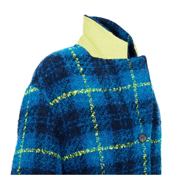 Paul Smith폴스미스 Ps Paul Smith 여성 부클 체크 싱글 코트 Sivillage 에스아이빌리지