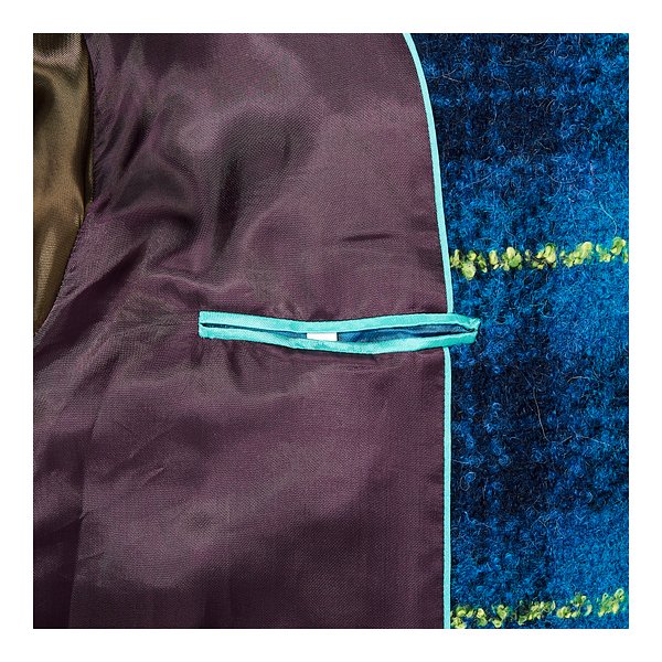 Paul Smith폴스미스 Ps Paul Smith 여성 부클 체크 싱글 코트 Sivillage 에스아이빌리지