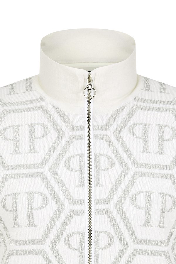 Philipp Plein Golf필립플레인 골프 Women 헥사 윈드프루프 집업 스웨터 Sivillage 에스