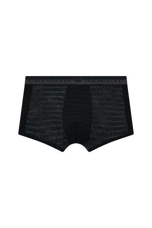 Emporio Armani Underwear엠포리오 아르마니 언더웨어 남성 배색 로고 밴딩 메쉬 드로즈 Si