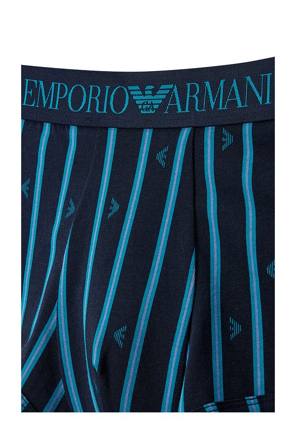 Emporio Armani Underwear엠포리오 아르마니 언더웨어 남성 로고 밴드 패턴 드로즈 Sivillage