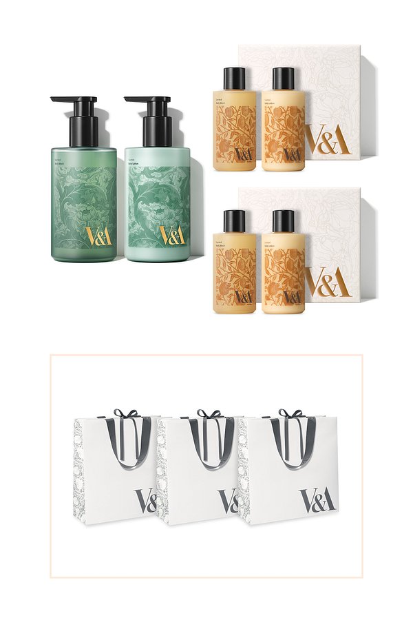 Vanda Beauty브이앤에이뷰티 브이앤에이 프레쉬부케 바디 워시and로션 450ml 오랑제리 바디 워시and로션 T Set