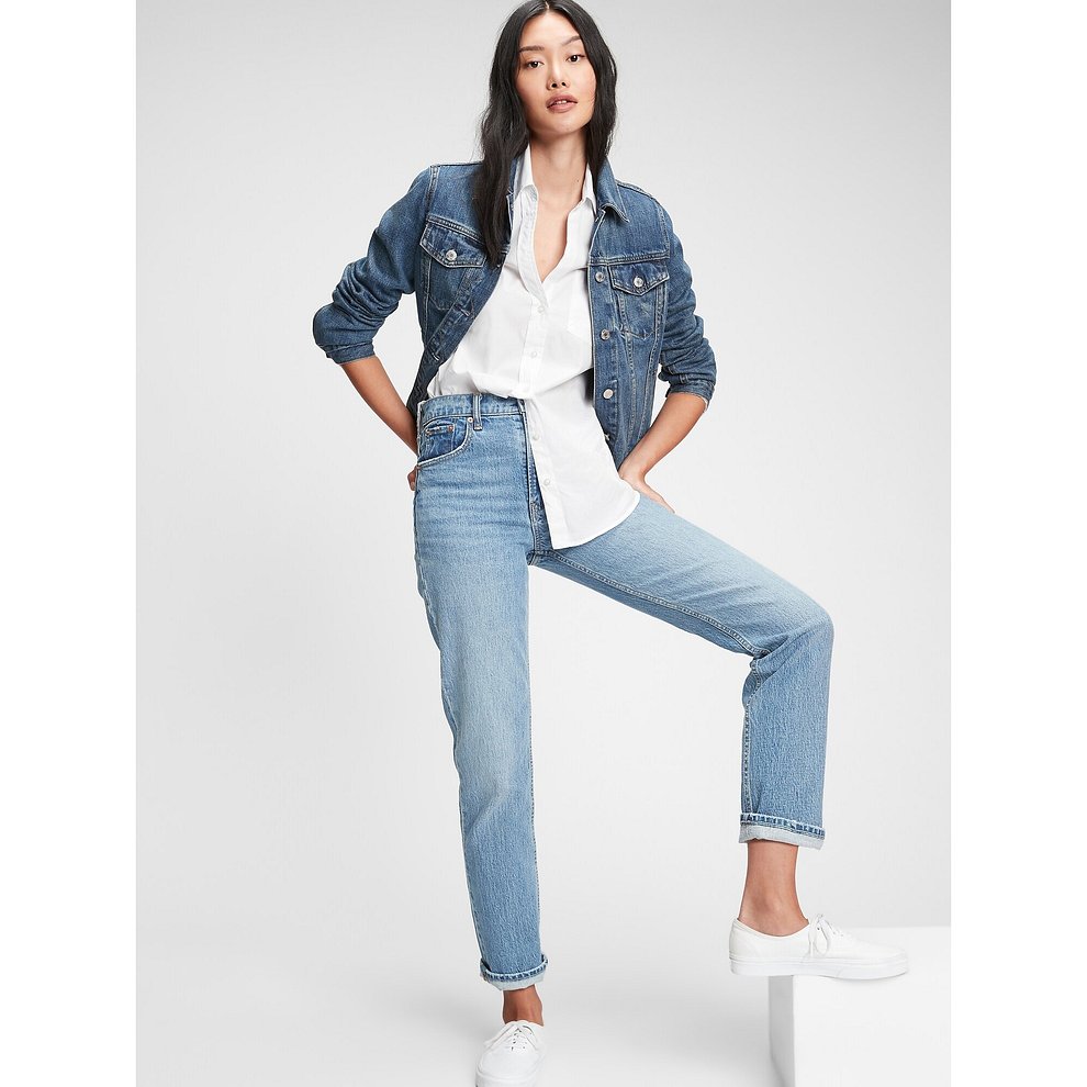 Gap Adults갭 ★갭 여성 21년 Spring★ 오픈 브이넥 원 포켓 셔츠 Sivillage 에스아이빌리지