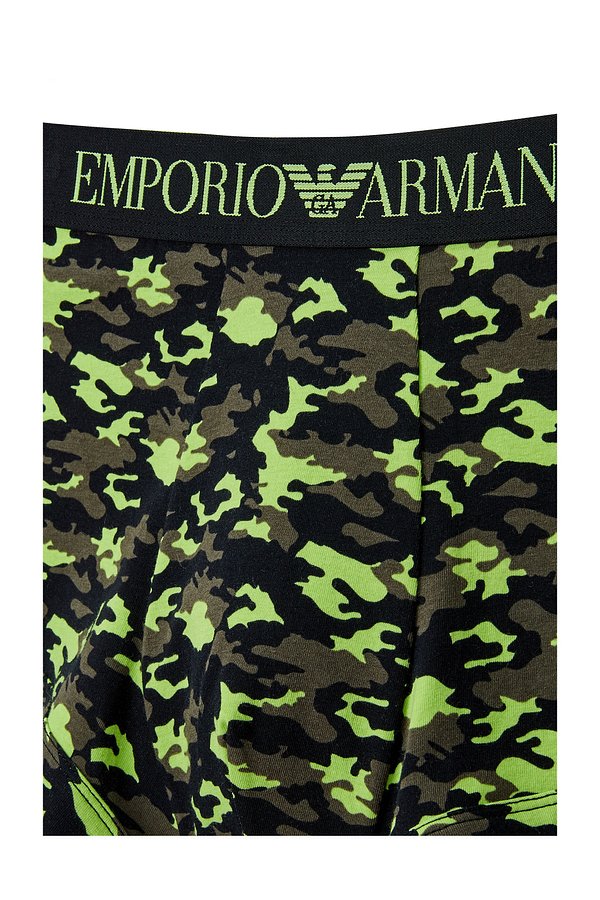 Emporio Armani Underwear엠포리오 아르마니 언더웨어 남성 로고 밴드 패턴 드로즈 Sivillage