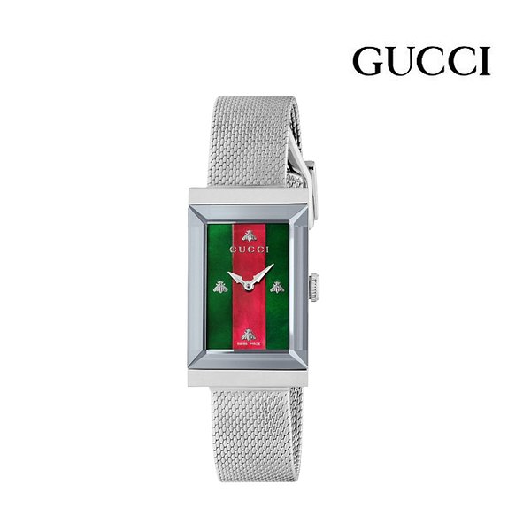 GUCCI(구찌) 구찌 G프레임 크루즈 시그니처 삼색 여성 메탈시계 YA147401 | S.I.VILLAGE (에스아이빌리지)