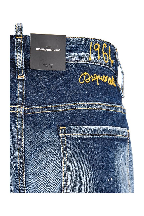 Dsquared2디스퀘어드2 남성 로고 자수 빅 브라더 진 Big Brother Sivillage 에스아이빌리지