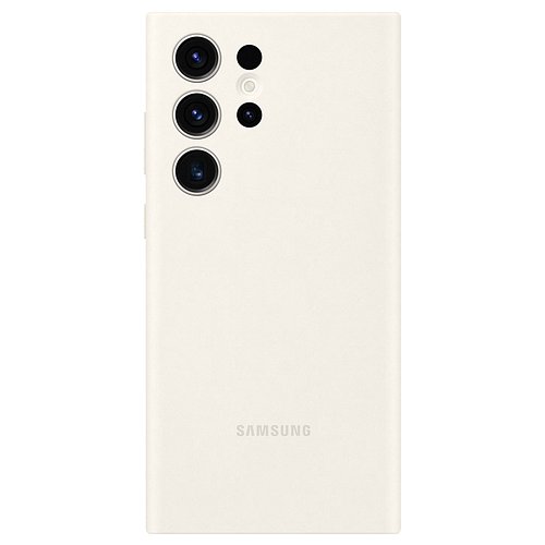 Samsung삼성전자 삼성 정품 갤럭시 S23 울트라 실리콘 케이스 크림 Sivillage 에스아이빌리지