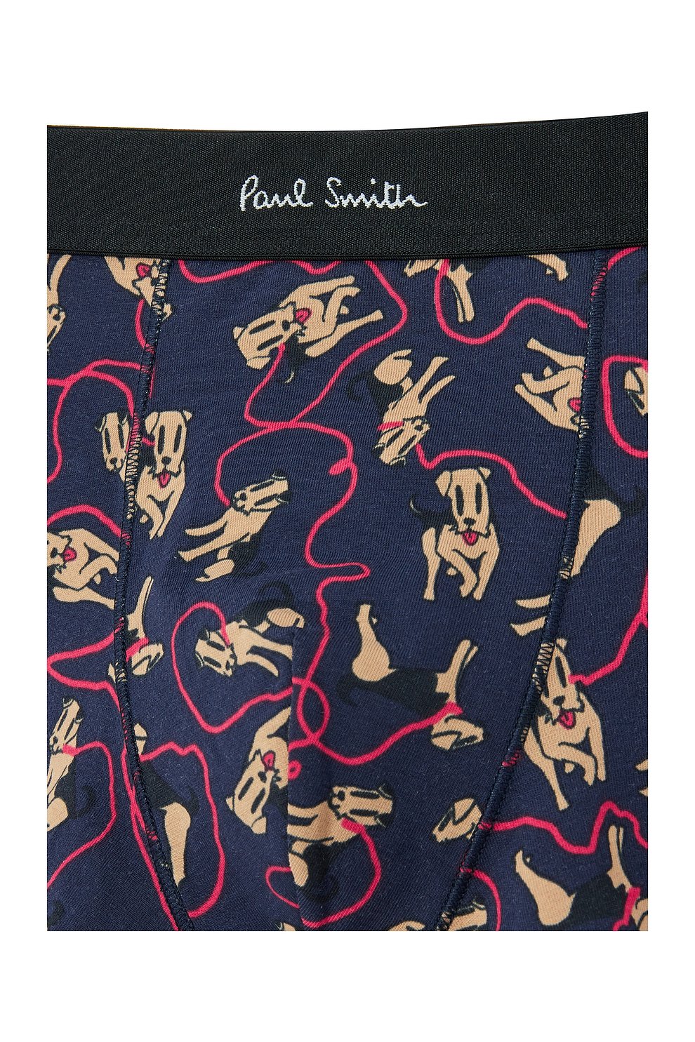 Paul Smith폴스미스 로고 밴딩 도그 패턴 드로즈 Sivillage 에스아이빌리지