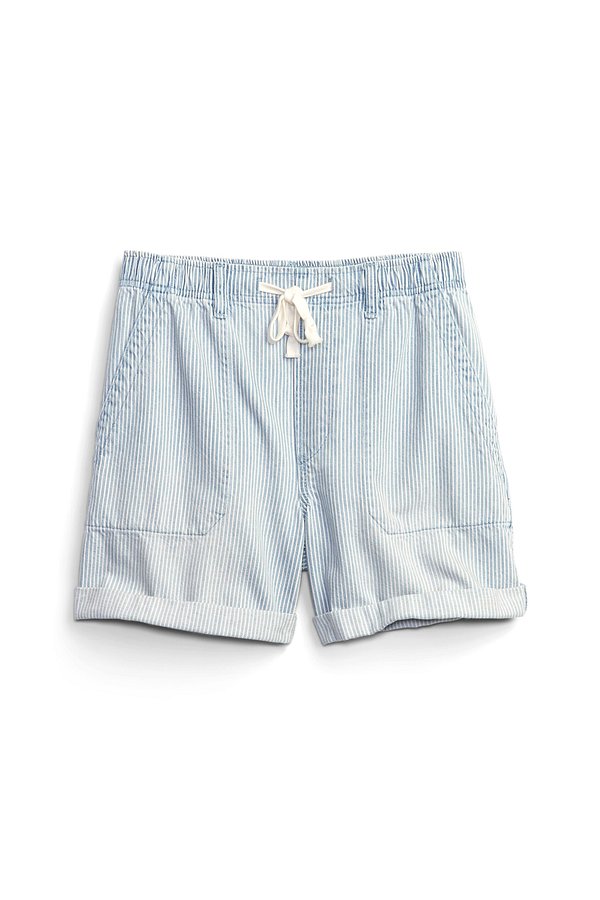 Gap Adults갭 여성 세로 스트라이프 롤업 쇼츠 Sivillage 에스아이빌리지