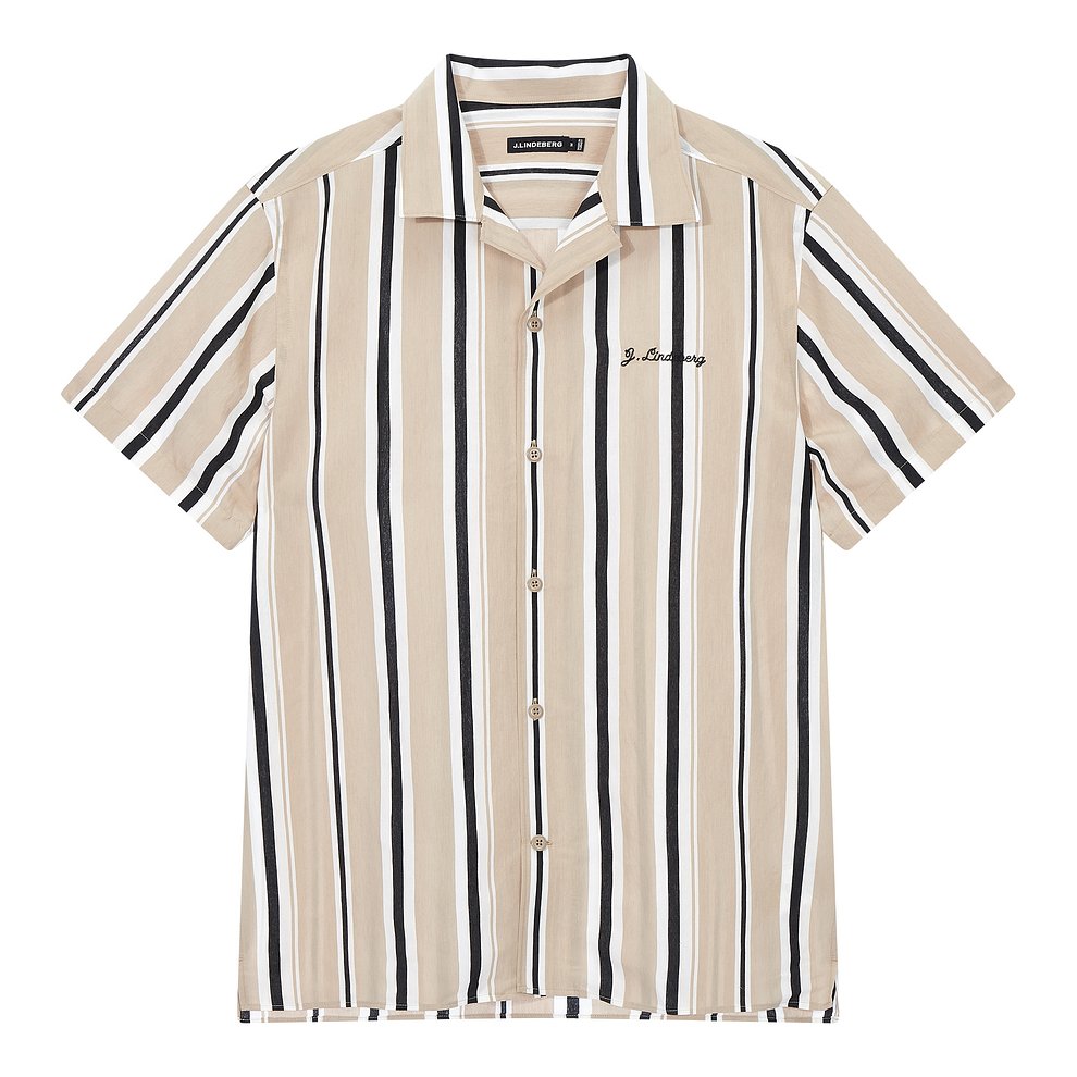 Jlindeberg제이린드버그 Men Collection 엘리오 스트라이프 리조트 셔츠 Sivillage 에스