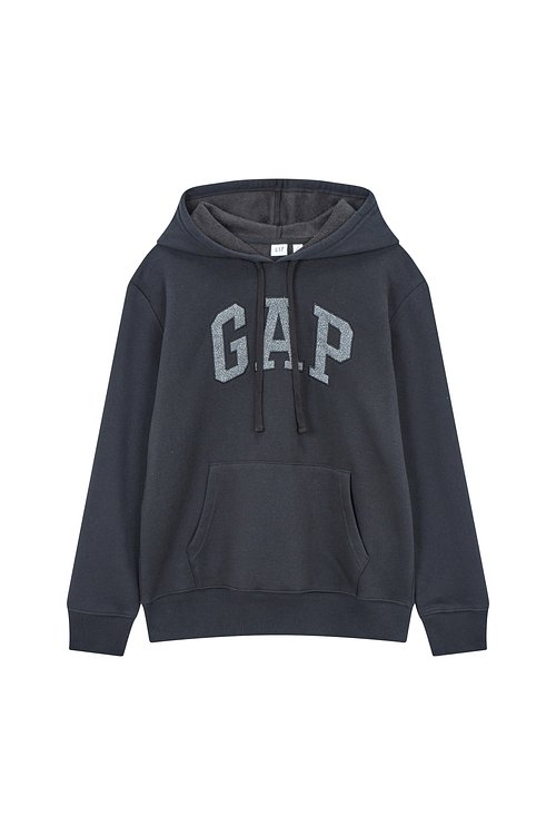 Gap Adults갭 여성 글리터 로고 패치 후드 티셔츠 Sivillage 에스아이빌리지