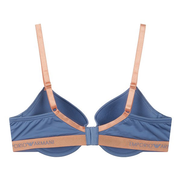 Emporio Armani Underwear엠포리오 아르마니 언더웨어 풀로고 메탈릭 스트랩 컨투어 브라 Si