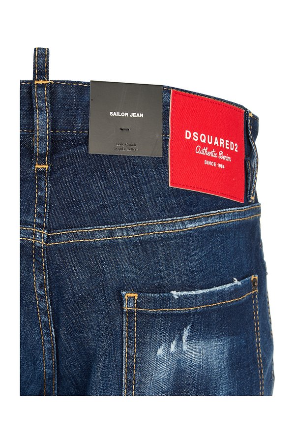 Dsquared2디스퀘어드2 디스트로이드 롤업 세일러 진 Sailor Sivillage 에스아이빌리지