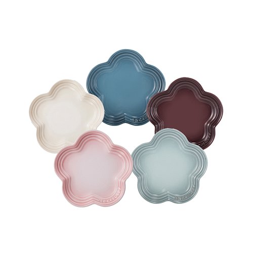 Le Creuset르크루제 르크루제 북유럽 컬렉션 플라워접시14cm 5p 세트 Sivillage 에스아이빌리지