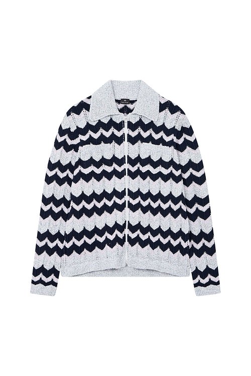 Paul Smith폴스미스 Ps Paul Smith 여성 지그재그 집업 가디건 Sivillage 에스아이빌리지