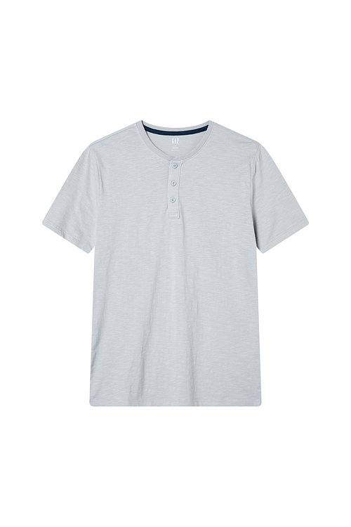 Gap Adults갭 남성 슬럽 헨리넥 티셔츠 Sivillage 에스아이빌리지