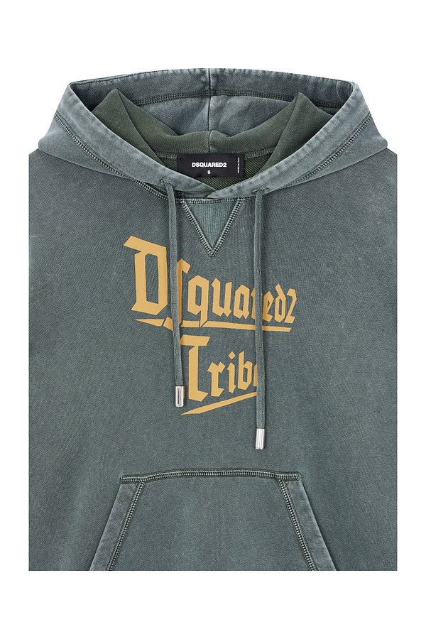 Dsquared2디스퀘어드2 로고 프린트 후드 티셔츠 Sivillage 에스아이빌리지