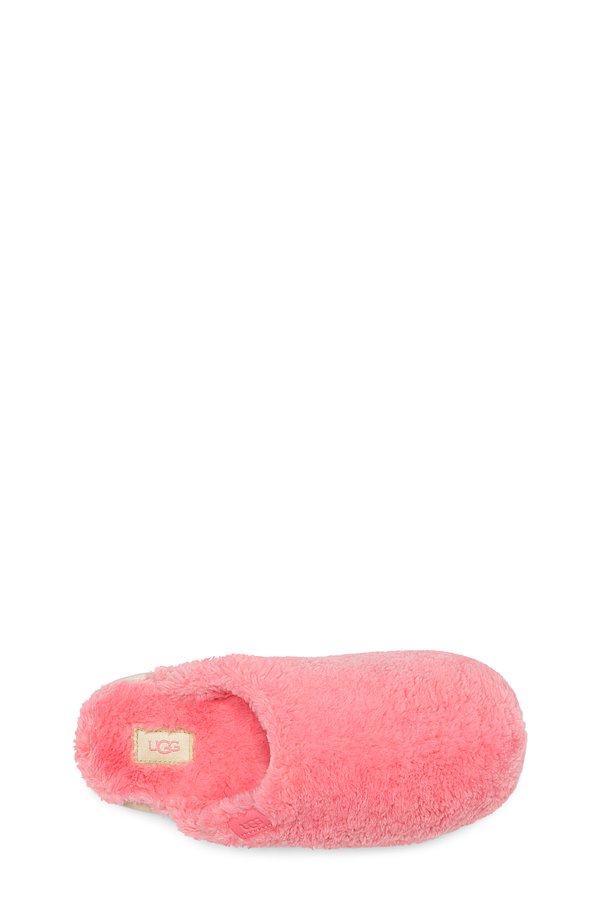 Ugg어그 Women Ugg 로고 친환경 퍼 슬리퍼 퍼즈 슈가 슬라이드 Sivillage 에스아이빌리지