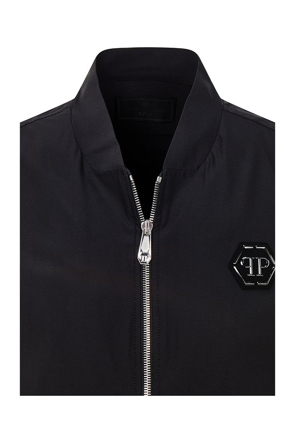 Philipp Plein Golf필립플레인 골프 Men 빅 메탈 헥사 윈드 봄버 자켓 Sivillage 에스아이빌리지