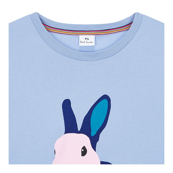 Paul Smith폴스미스 Ps Paul Smith 여성 래빗 그래픽 크루넥 티셔츠 Sivillage 에스아이빌리지