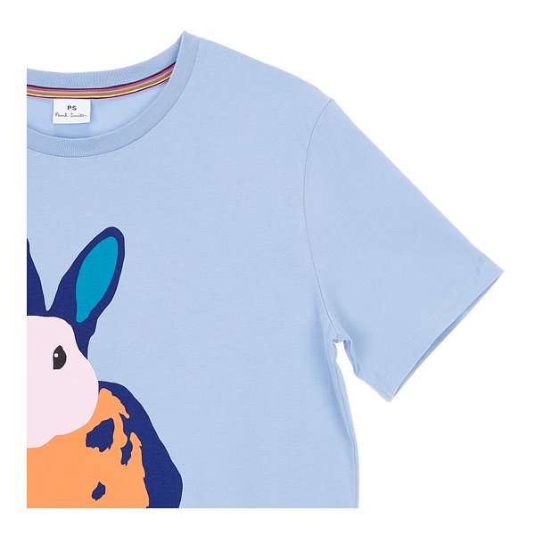 Ps Paul Smith 여성 래빗 그래픽 크루넥 티셔츠 Sivillage