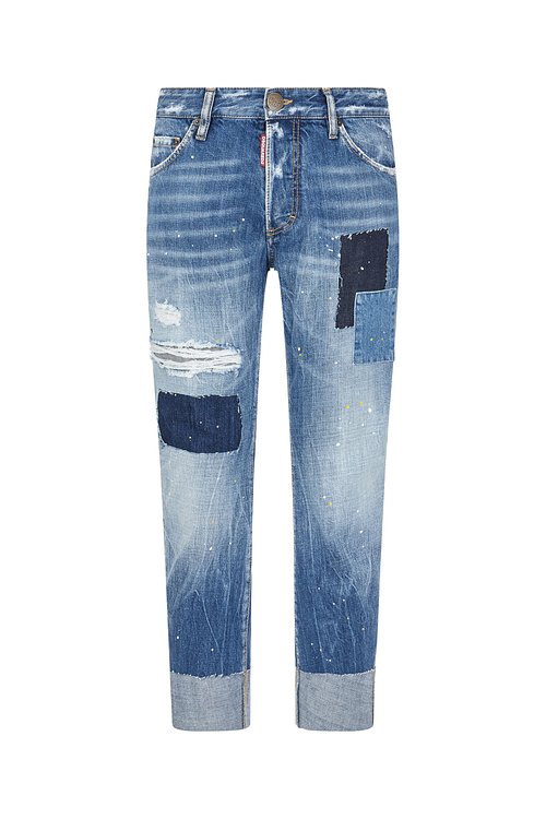 Dsquared2디스퀘어드2 남성 데미지 롤업 세일러 진 Sailor Sivillage 에스아이빌리지
