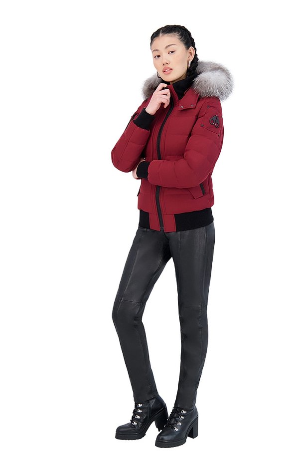 Moose Knuckles무스너클종료 무스너클 여성 패딩 라드리에르 다운 봄버 Ladies Ladriere Bomber