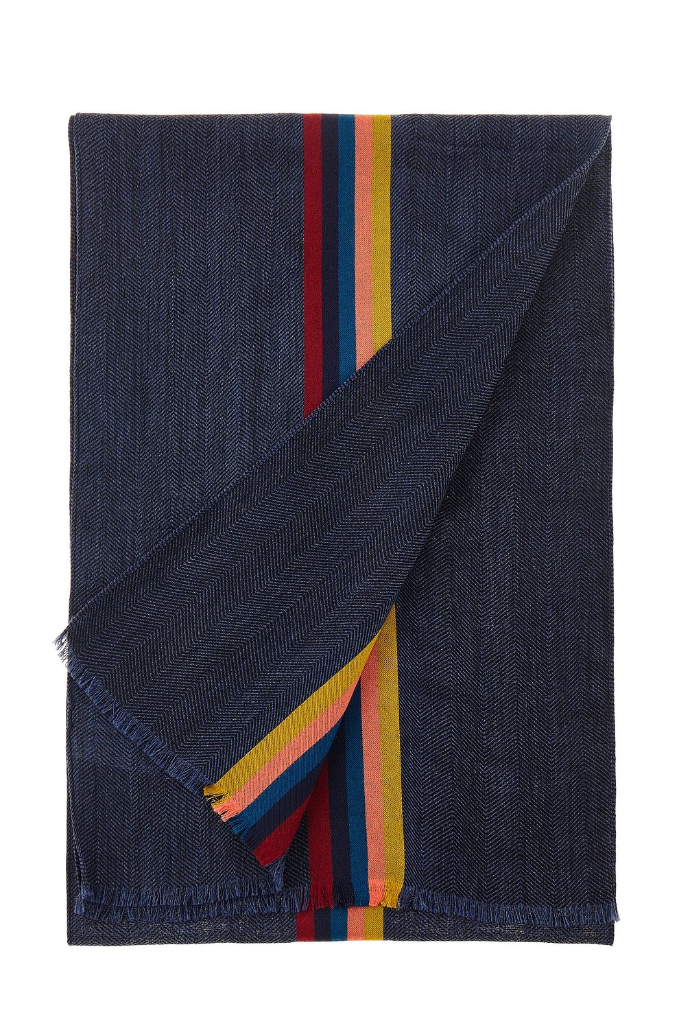 Paul Smith폴스미스 센트럴 스트라이프 헤링본 스카프 Sivillage 에스아이빌리지