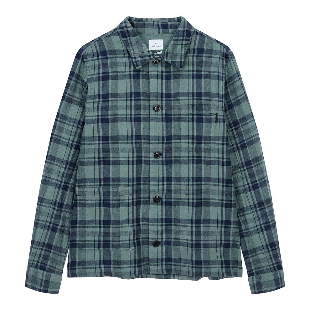 Paul Smith폴스미스 Ps Paul Smith 체크 패턴 캐주얼 핏 셔츠 Sivillage 에스아이빌리지