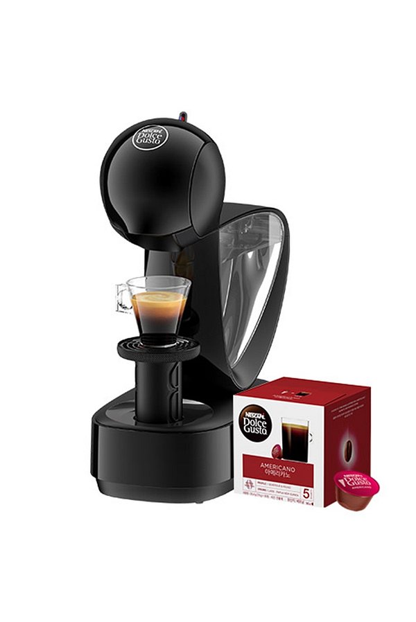 Nescafe Dolcegusto네스카페 돌체구스토 네스카페 돌체구스토 커피머신 인피니시마블랙 아메리카노 캡슐