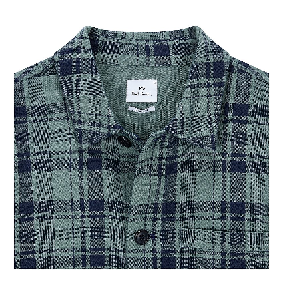 Paul Smith폴스미스 Ps Paul Smith 체크 패턴 캐주얼 핏 셔츠 Sivillage 에스아이빌리지